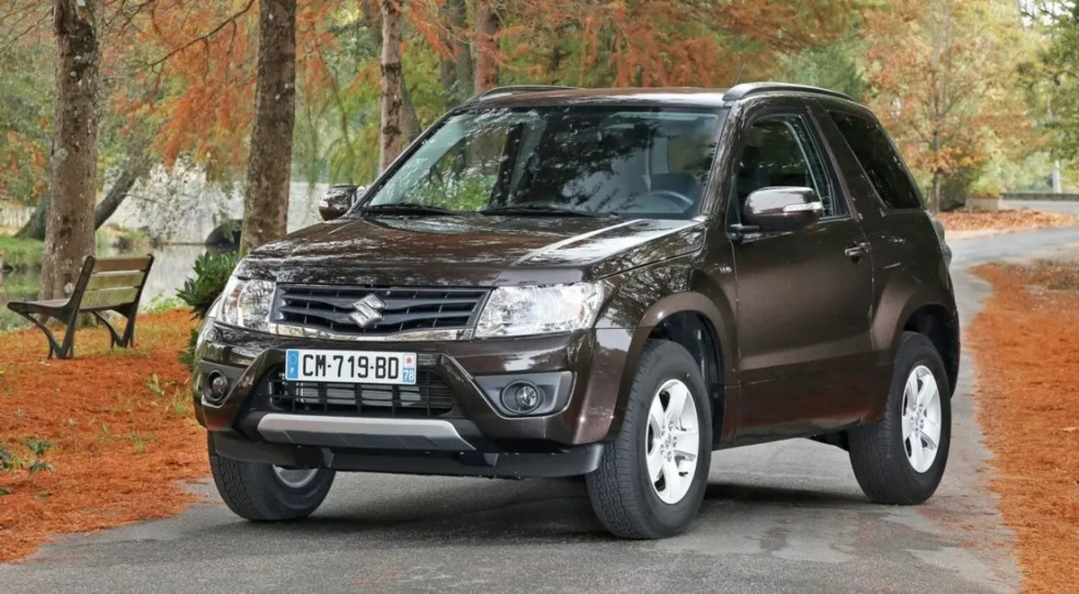 A fotóban: Suzuki Grand Vitara tényleges generáció