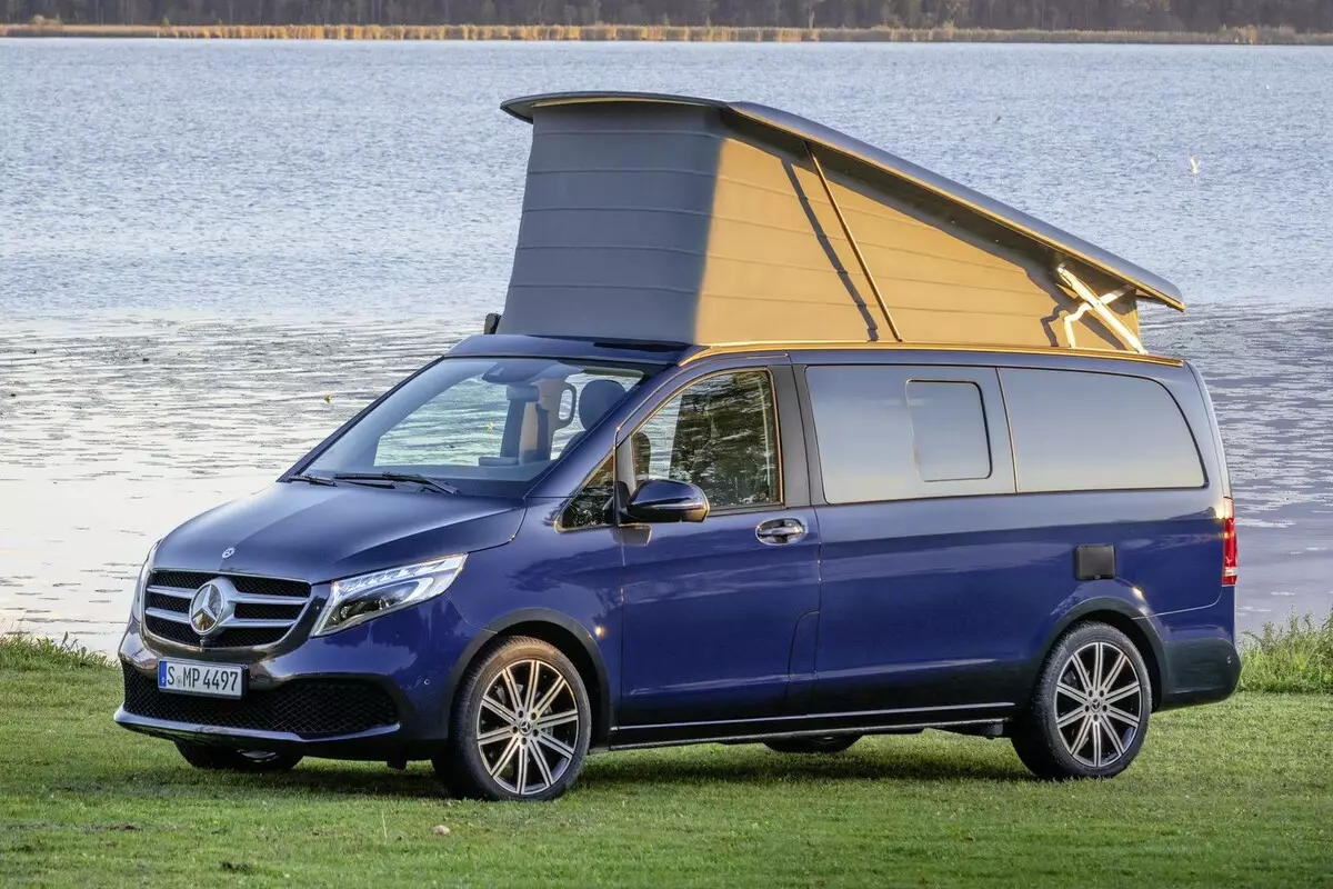 Updated Mercedes-Benz V-Клас: Нова дизелова и електрическа версия на подхода 23117_12