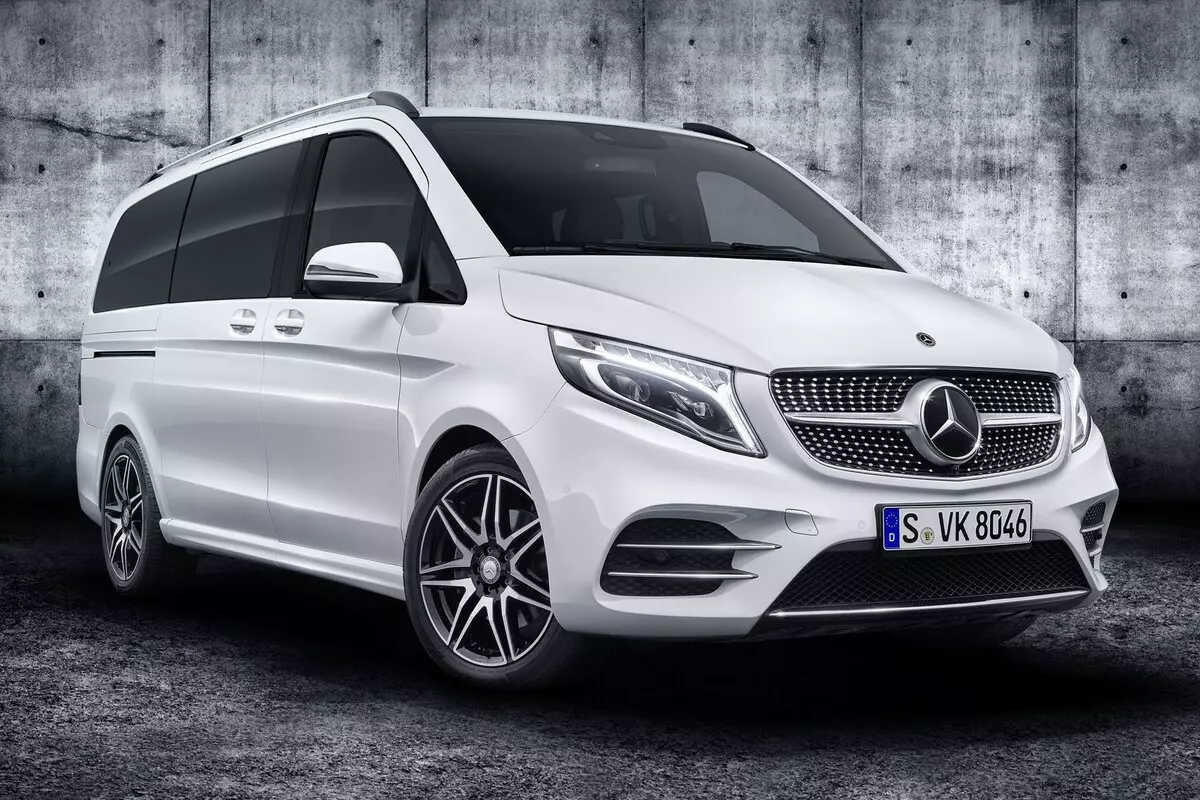 Actualitzat Mercedes-Benz V Classe: Nova versió dièsel i versió elèctrica sobre l'enfocament 23117_15