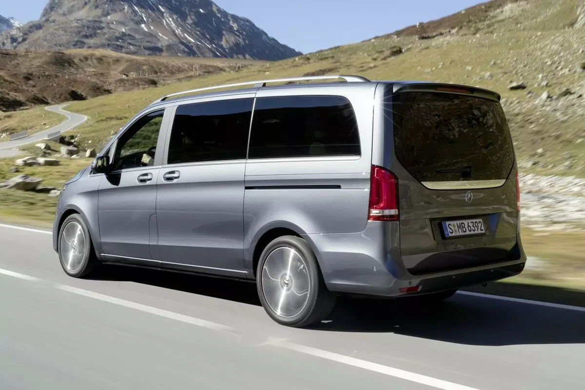 Updated Mercedes-Benz V-Class: New diesel and electrical version on the approach 23117_6