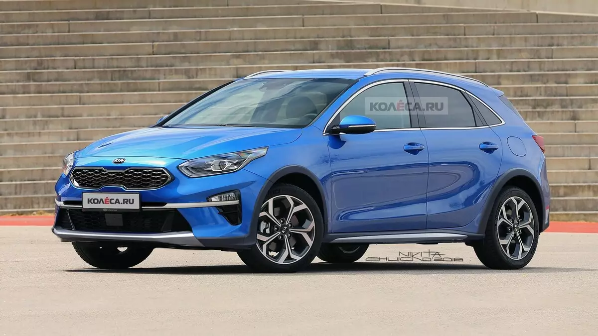 Kia CEED SUV FRONT2