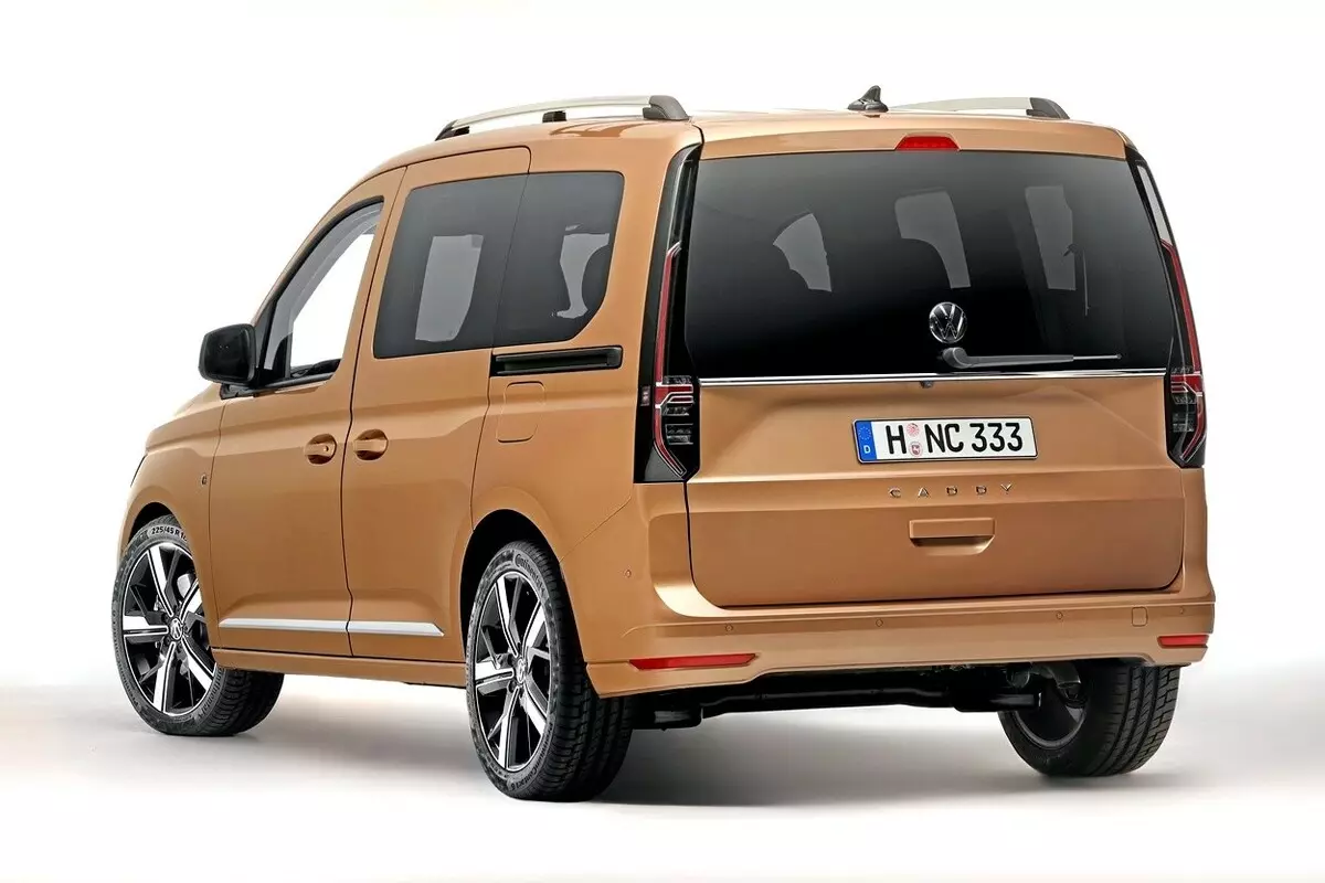 New Volkswagen Caddy: Echiche ndị kachasị mma 23245_1