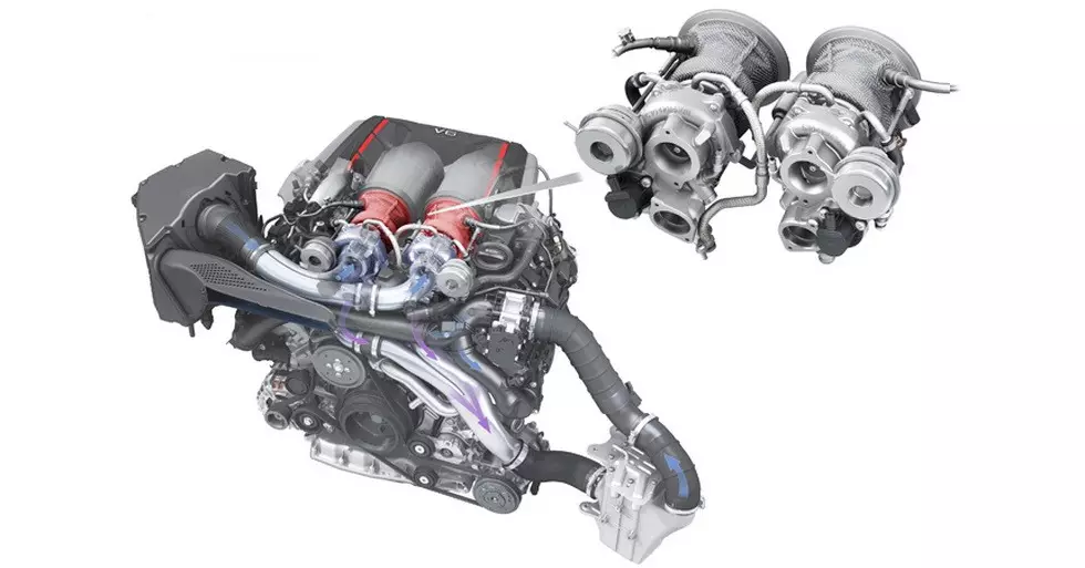 Audi R8 will receive a powerful V6 motor 23302_3