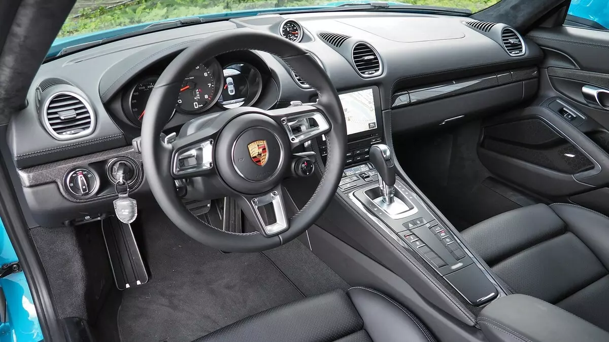 Cayman Solo: mtihani wa gari Porsche 718 Cayman. 23383_17