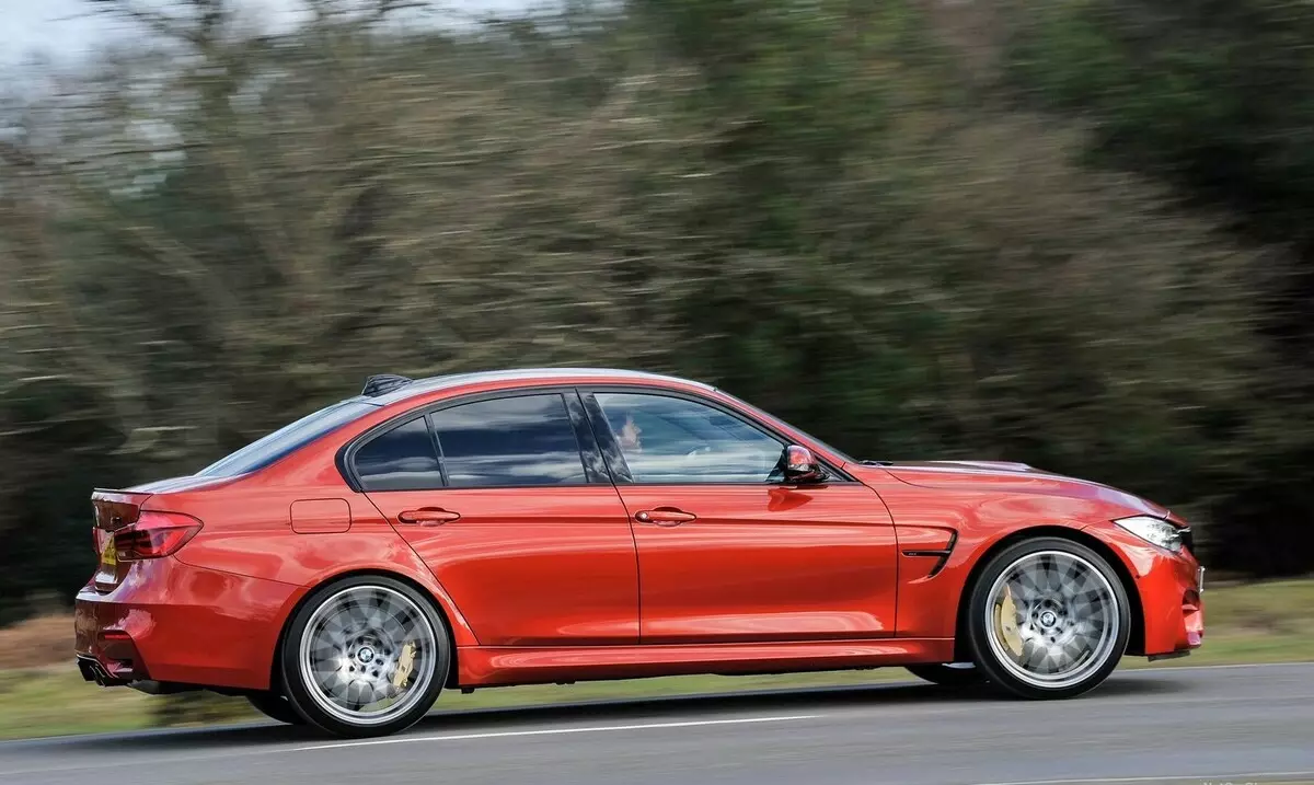 Sur la photo: BMW M3 Concours Forfait