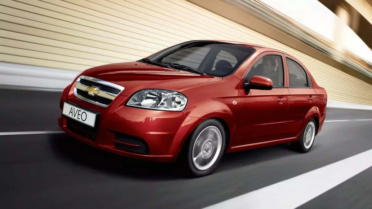 Na fotografiji: Chevrolet Aveo Sedan (T250) '2006-11