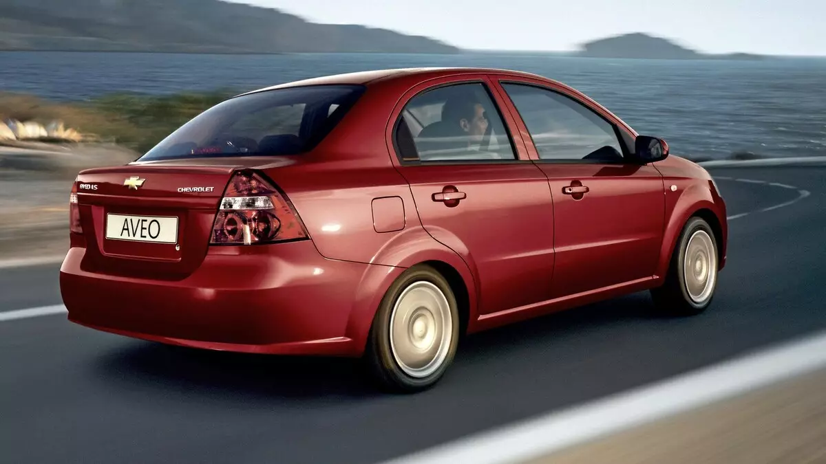 An der Foto: Chevrolet Aveo Sedan (T250) '2006-11