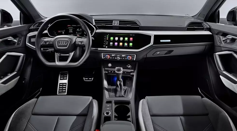 Çapraz bölme Audi Q3: Zengin ekipmanla tatlandırılmış mütevazı iyileştirme 23505_6