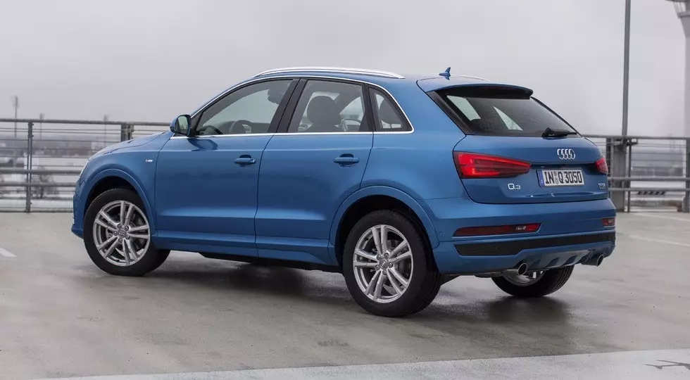 Isizukulwane esisha se-Audi Q3 sihlolwe emigwaqweni yaseRussia 23510_3