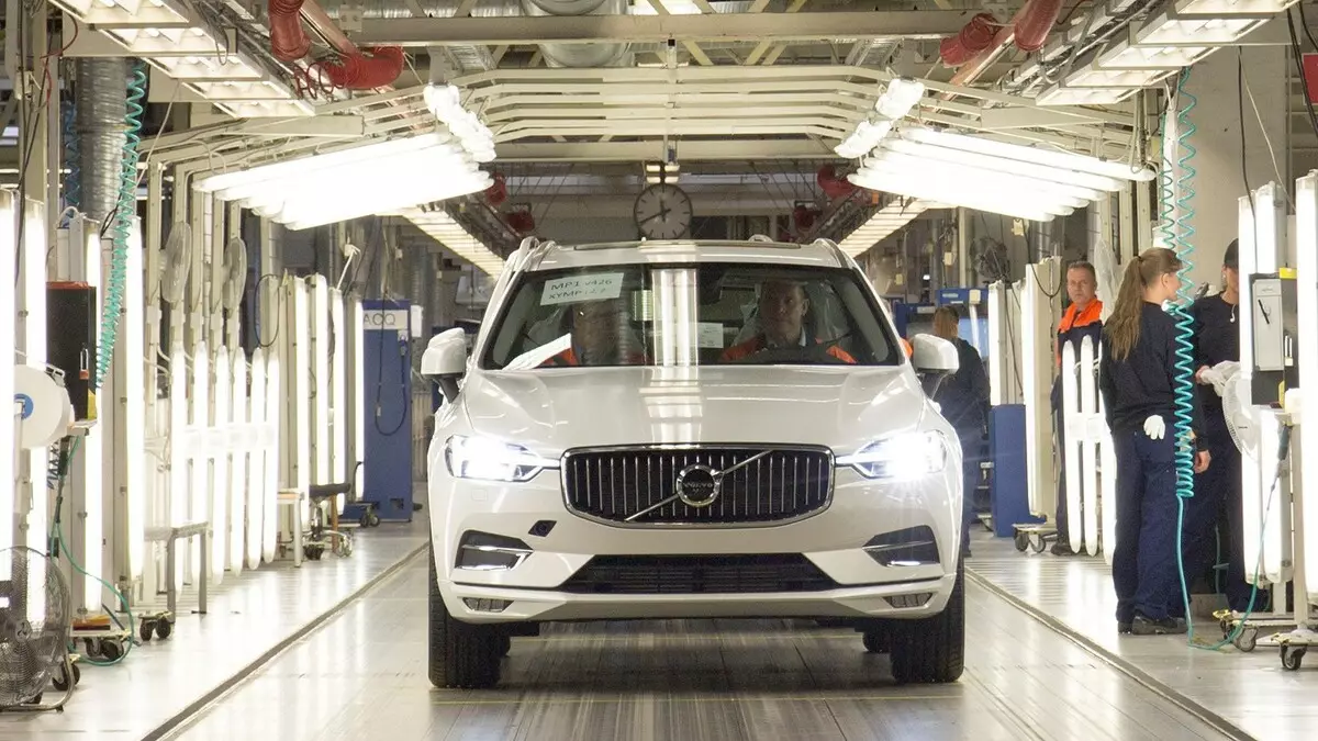 Yekutanga XC60 Roll Off Ibva kuTo Production Line muTorsLanda, S