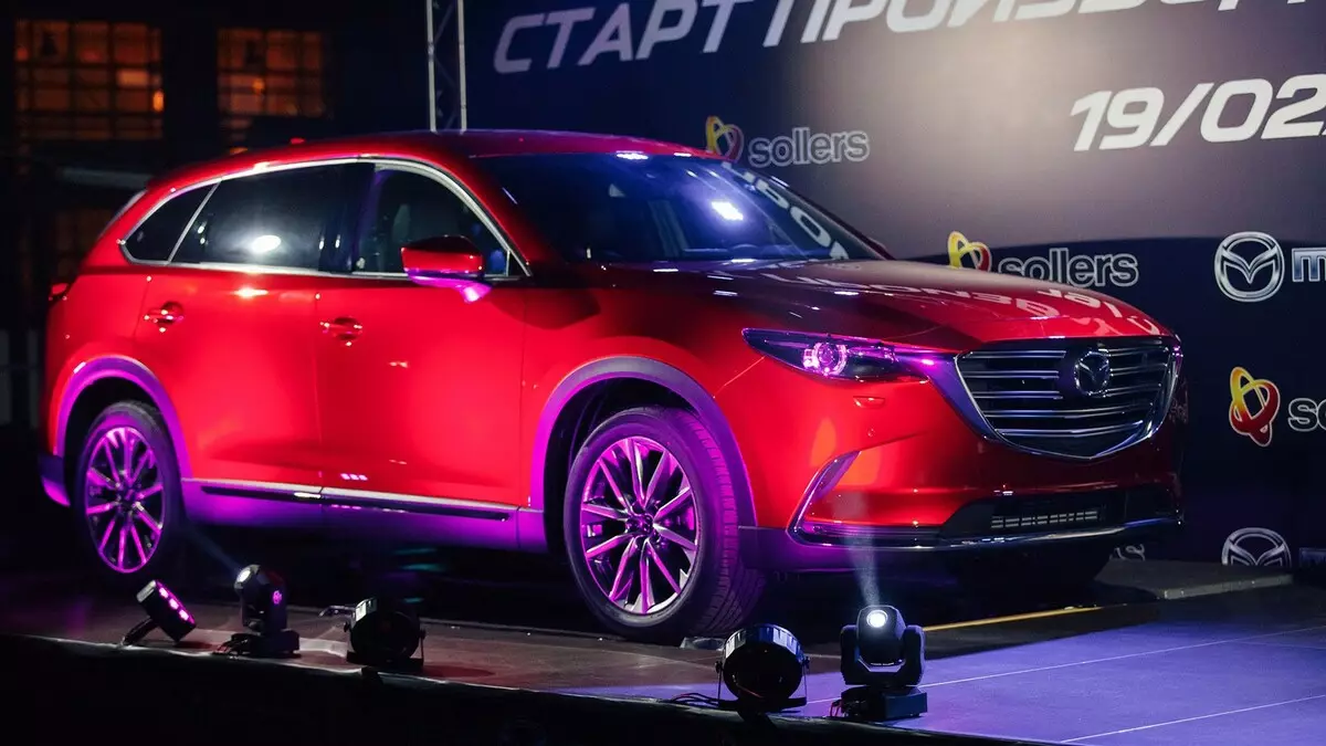 Mazda CX-9 pwodiksyon pwodiksyon te kòmanse nan Vladivostok 23696_2