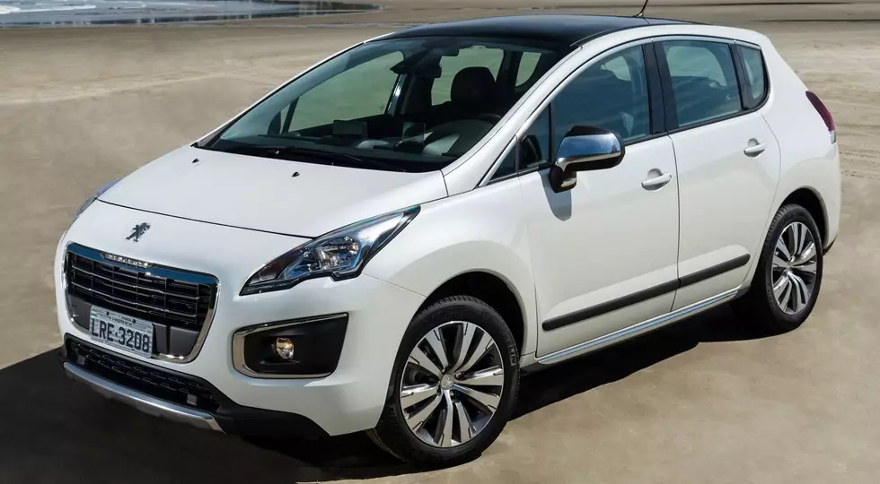 Esithombeni: Peugeot 3008 wesizukulwane sokuqala. Isizukulwane esisha se-Cross sangena emakethe yaseRussia ngoJulayi 2017