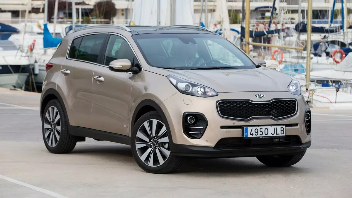 Nuotraukoje: Kia Sportage