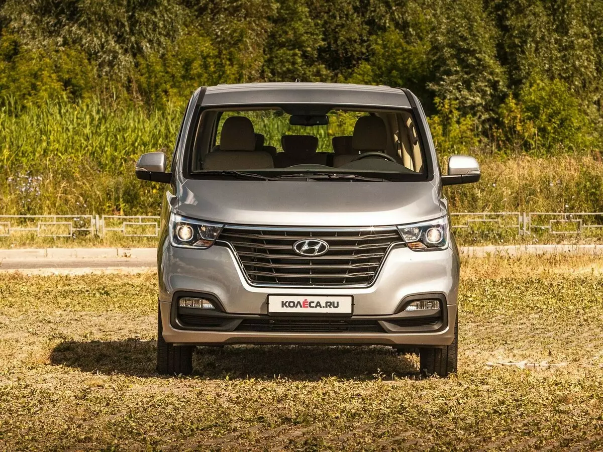 Inkanyezi enenkanyezi ithi ... Test drive drive spaceter kanye ne-hyundai h1 23888_2