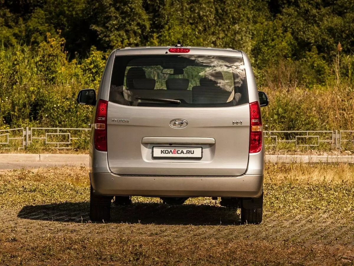 Inkanyezi enenkanyezi ithi ... Test drive drive spaceter kanye ne-hyundai h1 23888_3