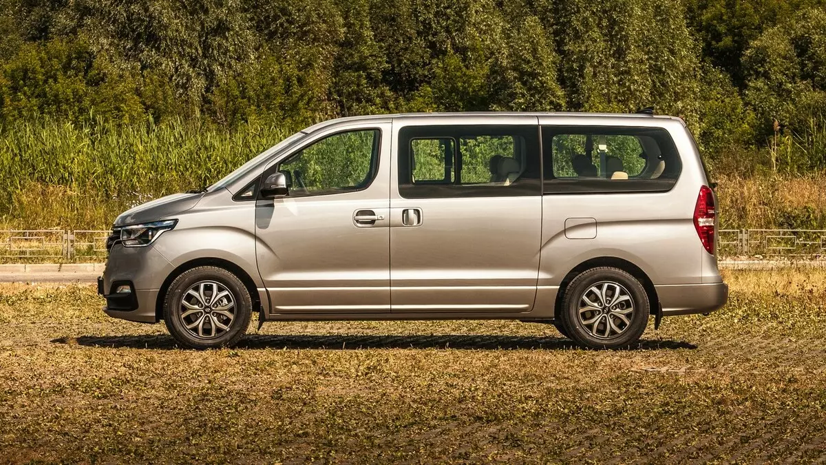 Inkanyezi enenkanyezi ithi ... Test drive drive spaceter kanye ne-hyundai h1 23888_6