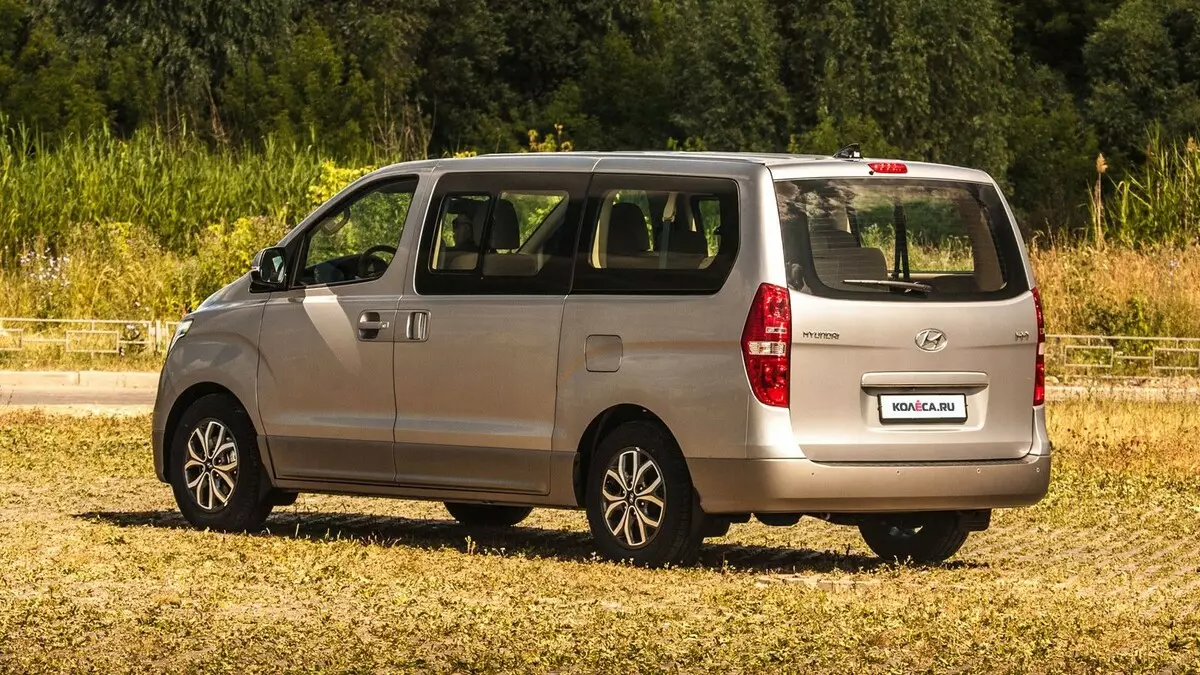 Inkanyezi enenkanyezi ithi ... Test drive drive spaceter kanye ne-hyundai h1 23888_8