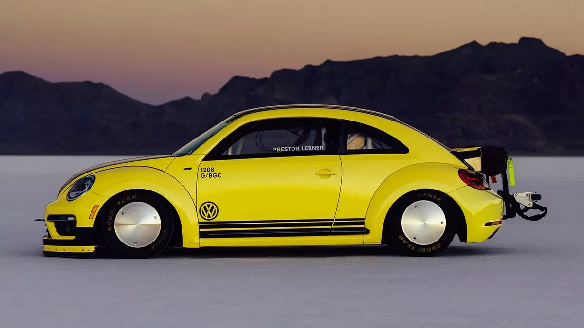 Volkswagen Beetle Doced á Bonneville á upptökuhraða 23950_3