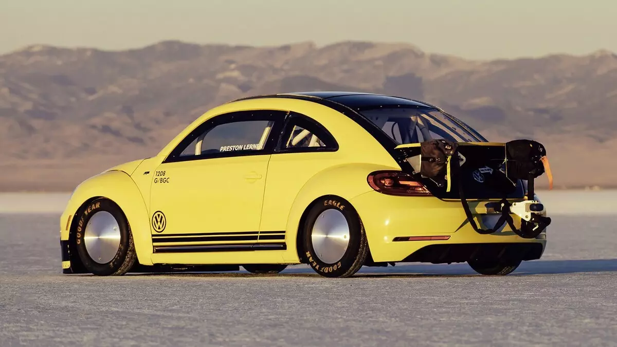 Volkswagen Beetle рекордтық жылдамдықпен Бонневиллде құжаттарды жасады 23950_5
