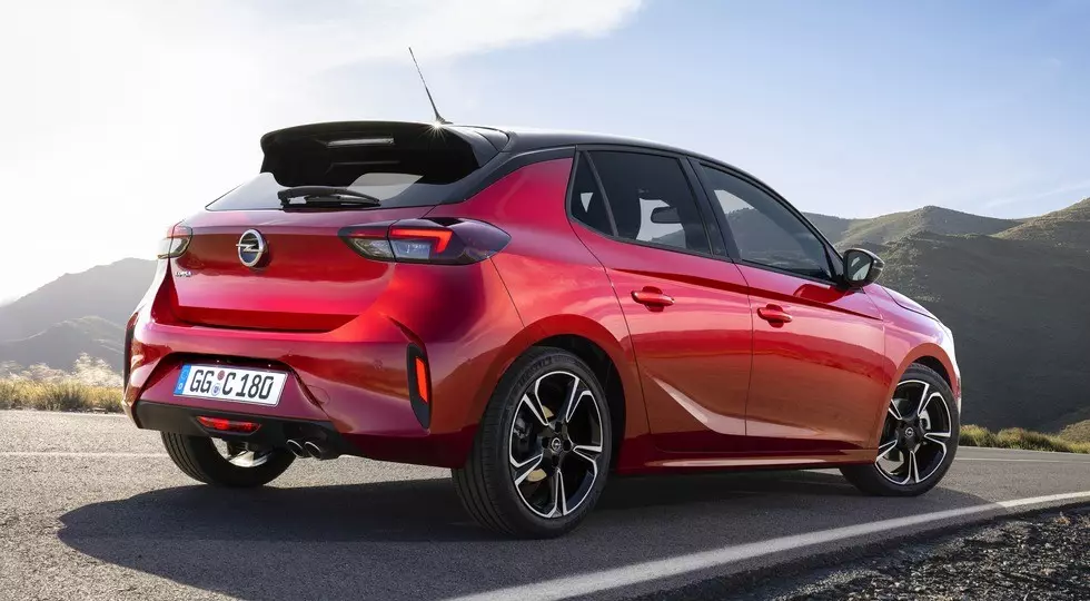 New Opel Corsa: Tare da Motors daga Hasken Kulla, Amma mai rahusa 