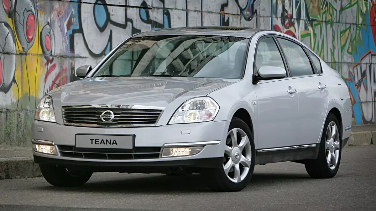 ფოტოში: Nissan Teana (J31) '2006-08