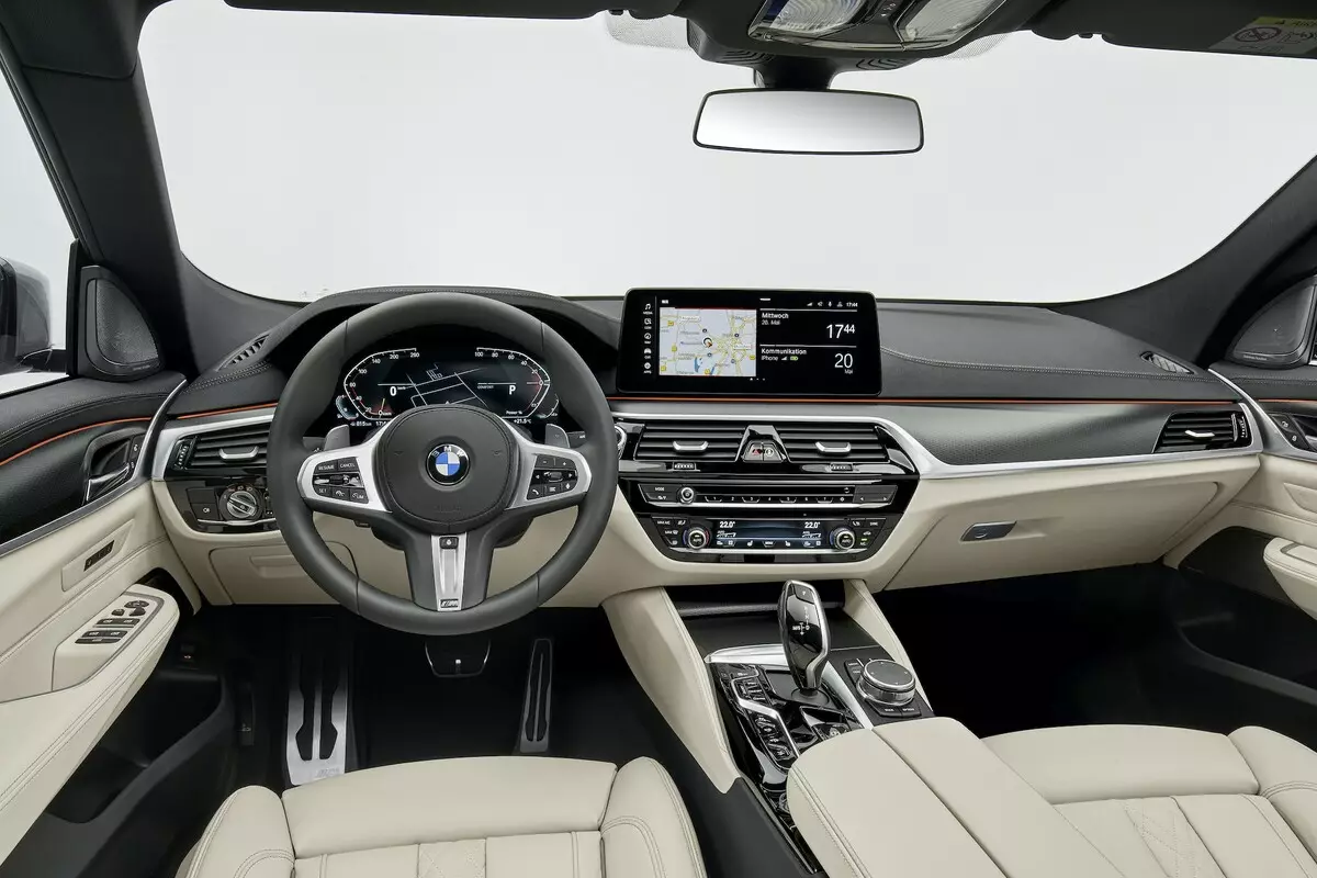 Actualizado BMW 6 Series GT: Merchant Liftbek no comenzó a conectarse a la salida 24086_6