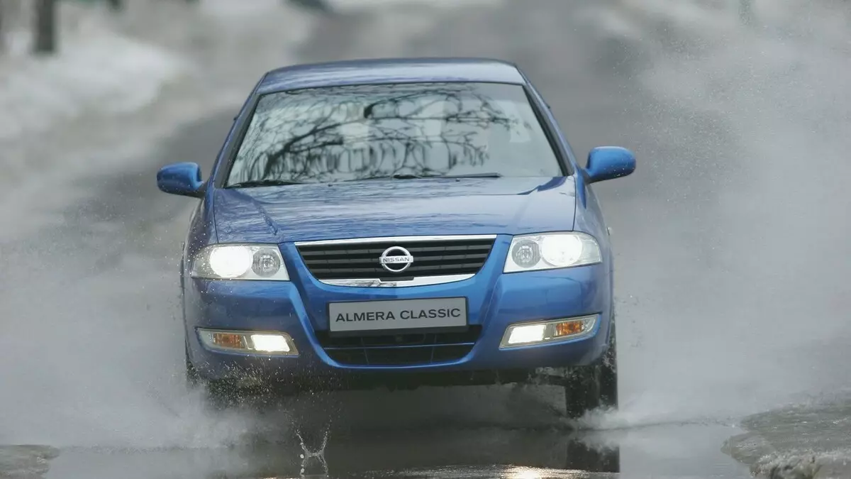 Si Nissan Almera Classic sa Mileage: Kasaligan nga Awtomatikong ug Capricious Chassis 24150_1