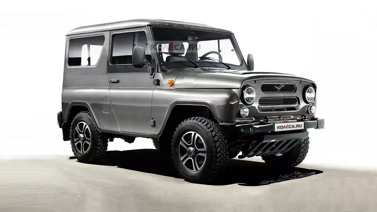 UAZ HUNTER 3DOOR FRONT1