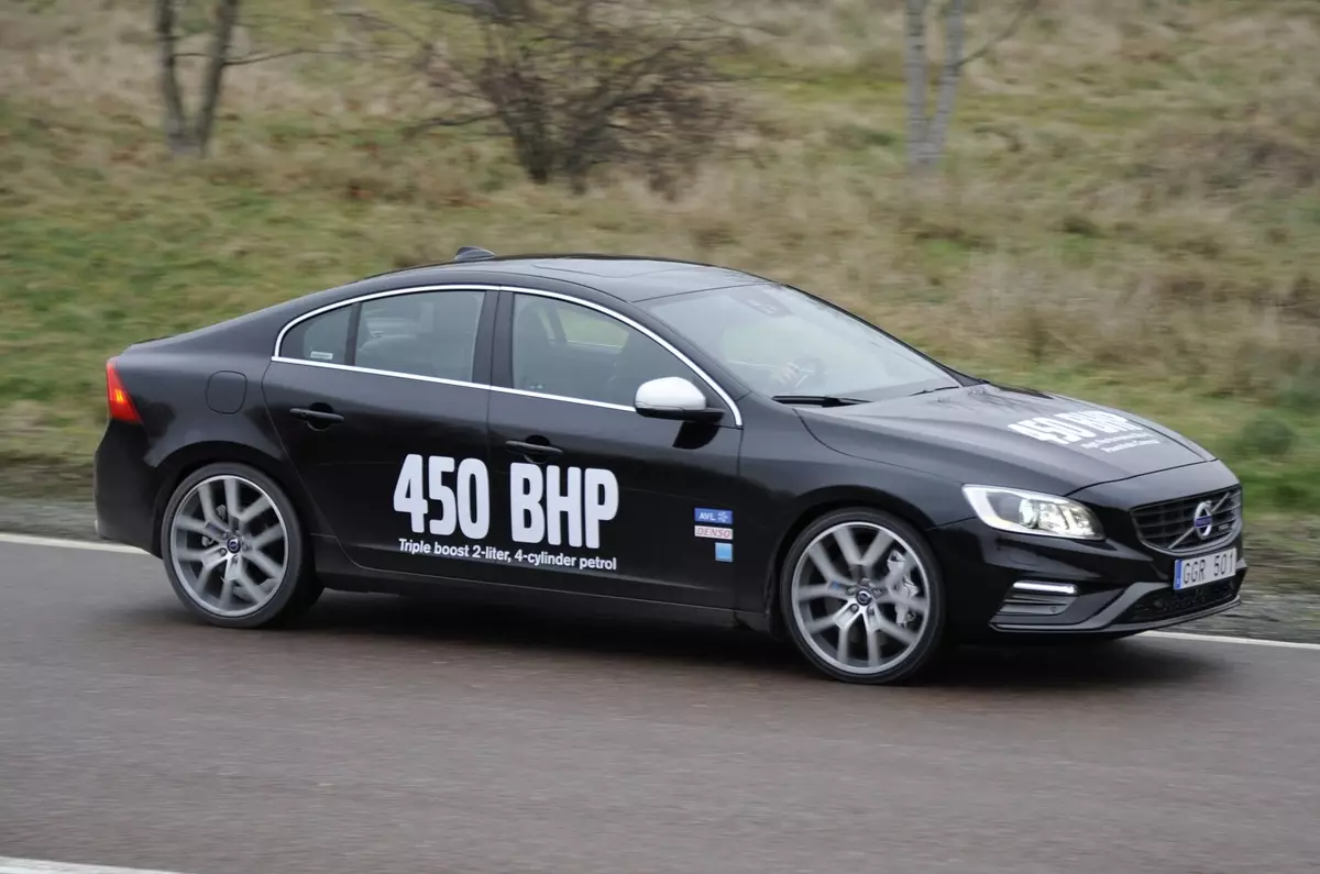 Volvo ap fè eksperyans yon motè inovatè 450-fò sou S6 a SEDAN 24244_3