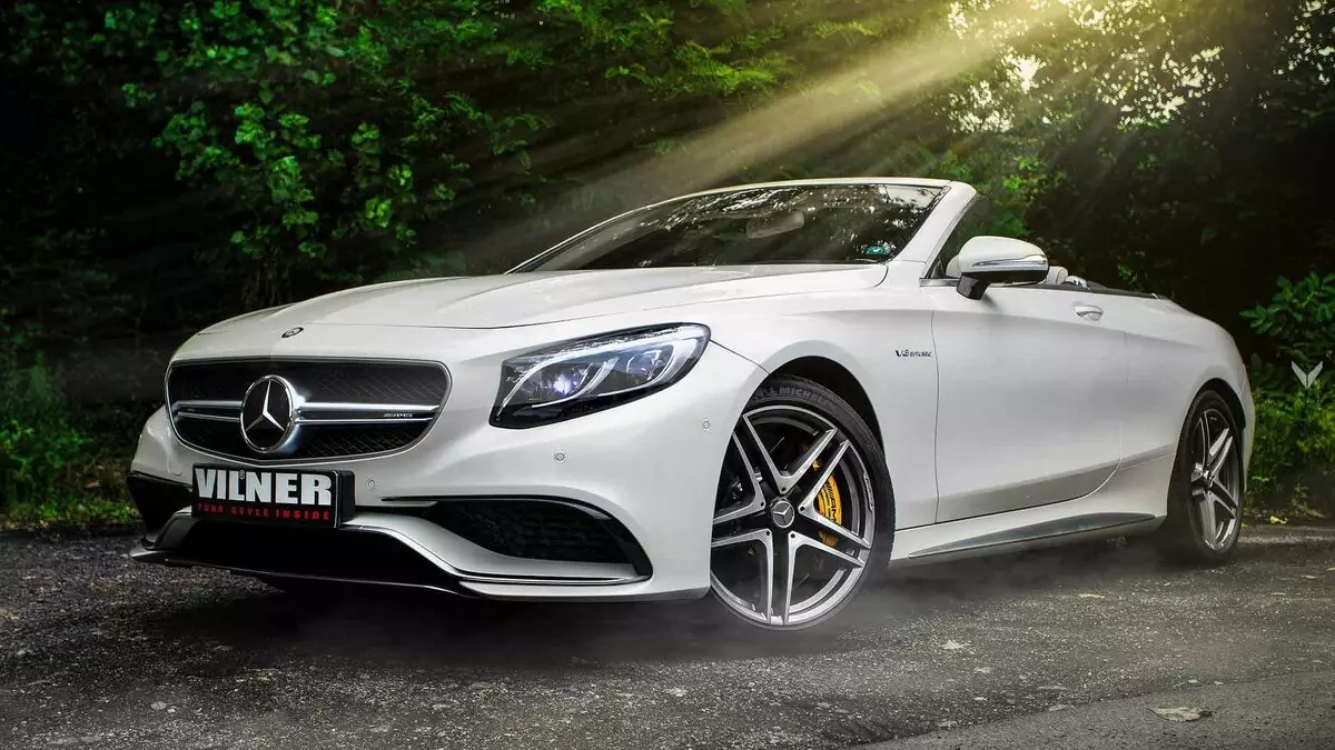 Mercedes-AMG S 63 ricevis ĝisdatigon de interno de Vilner 24289_1