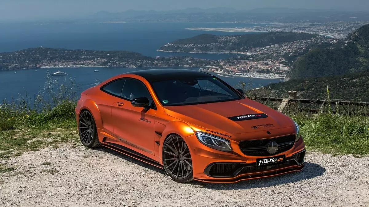 Ikon Orange: matsanancin Coupe Mercedes-Benz S-Class 24294_4
