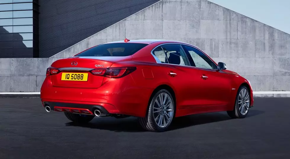 एक अपडेट गरिएको पाहुना infiniti Q50 को उत्पादन 24404_6