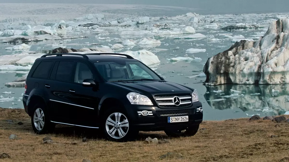 Op de foto: Mercedes-Benz GL 420 CDI (X164) '2006-09