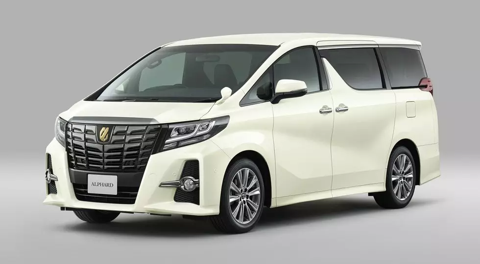 Toyota introduziu versões especiais de Alphard e Vellfire Minivans 24507_1