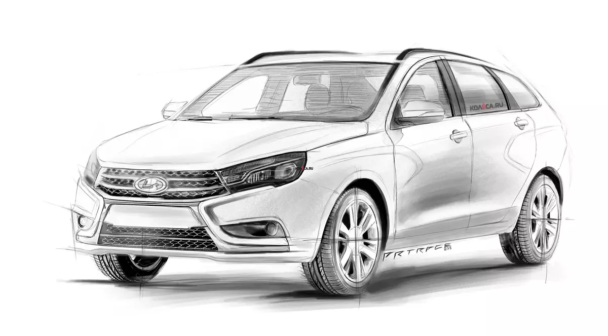 யுனிவர்சல் Lada Vesta Cross அரசு உறுப்பினர்கள் காட்டியது 24545_2