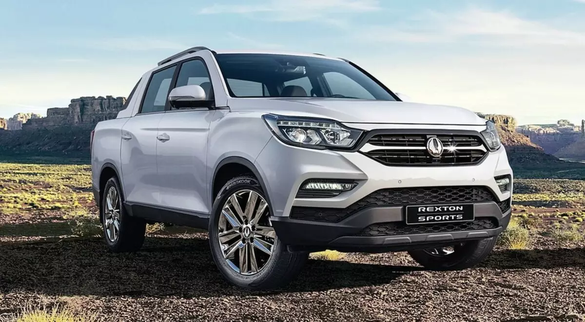 Verlies van kopers Ssangyong Rexton-gekorrigeerde ontwerp. Oor die bakkie het ook nie vergeet nie 24676_9