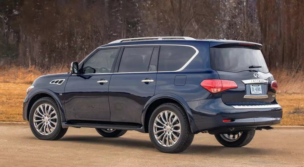 New Infiniti QX80: ຮູບພາບທາງການທໍາອິດ 24701_7