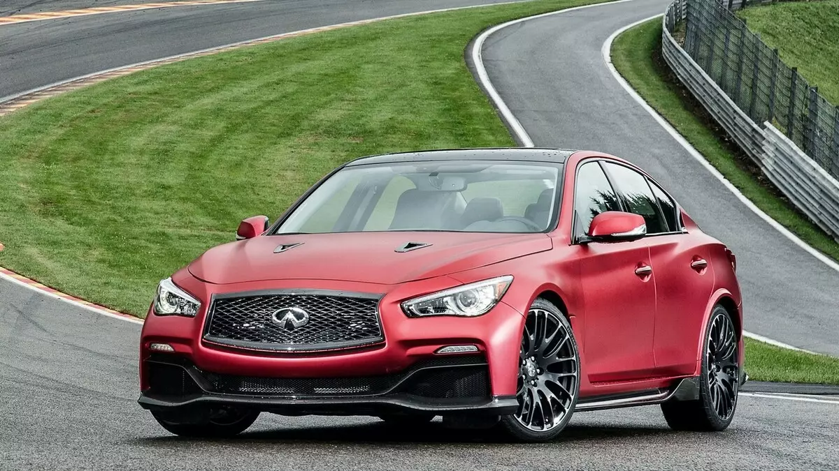 Infiniti Q50 EU ROUEGE 2014 ଧାରଣା ପ୍ରଥମ ପ୍ରୋଟୋଟାଇପ୍ |