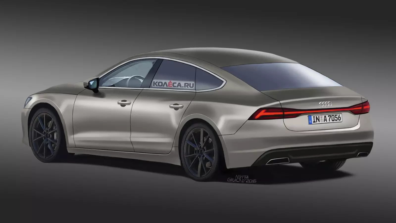 Audi A7 Sportback Traseira