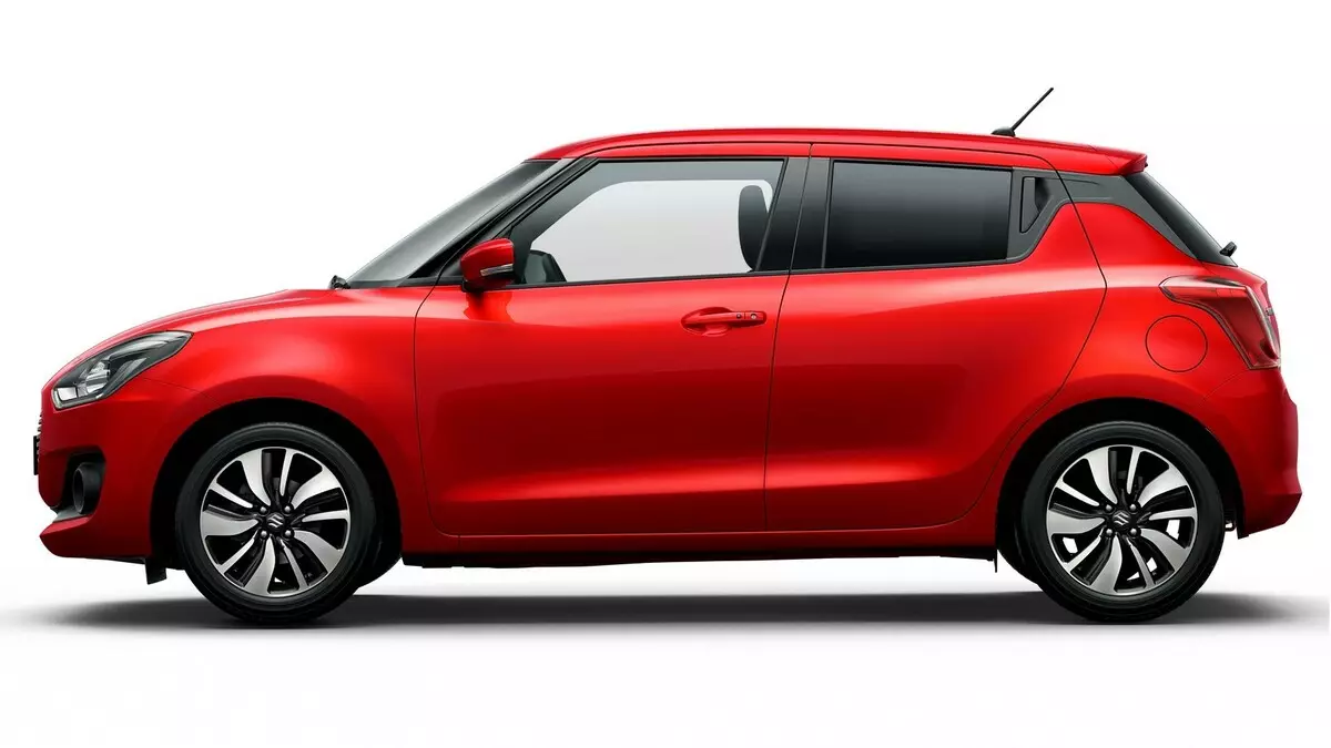 Suzuki Swift pa te vin yon egzanp sou sekirite 24819_2