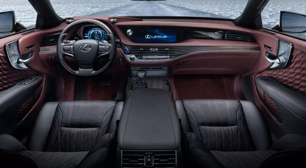 Абвешчаныя расейскія кошты Lexus LS новага пакалення 24834_5