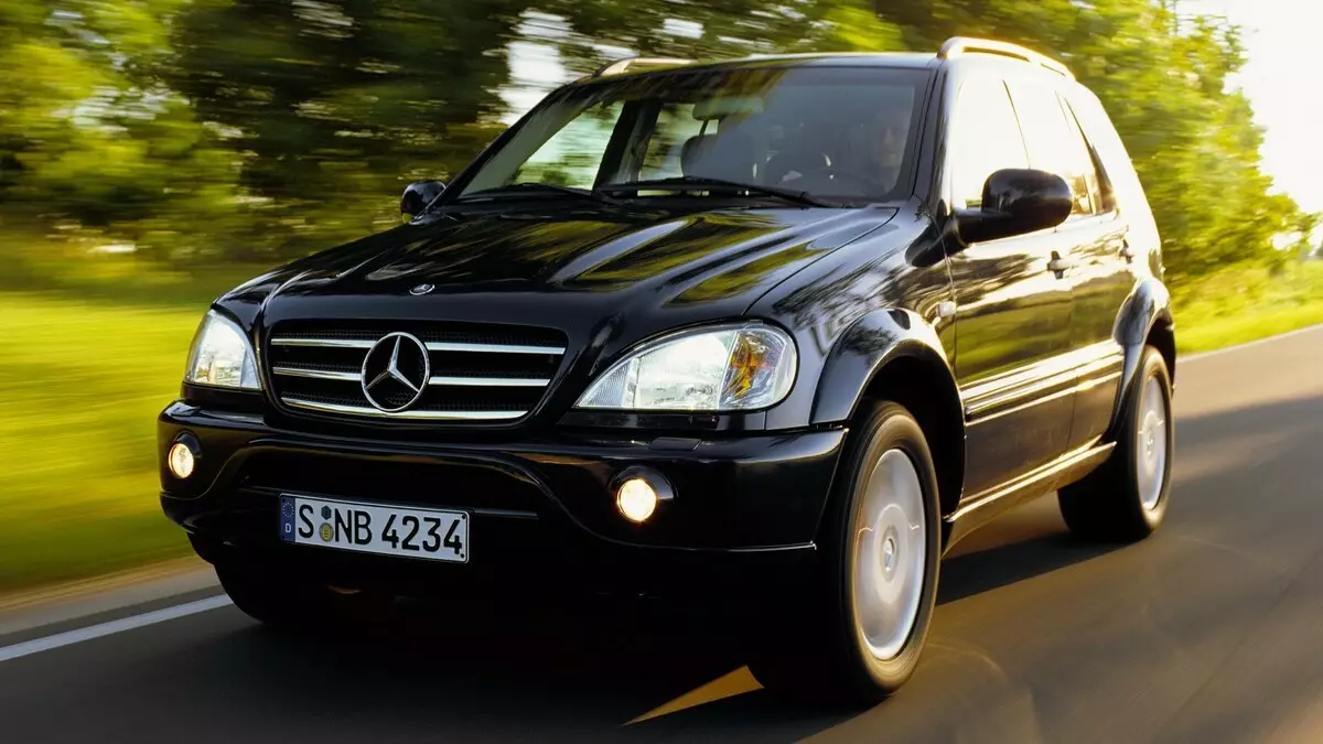 Umidlar oqilona emas: Mercedes-Benz M-Class W163-ni masofadan turib tanlang 24874_2