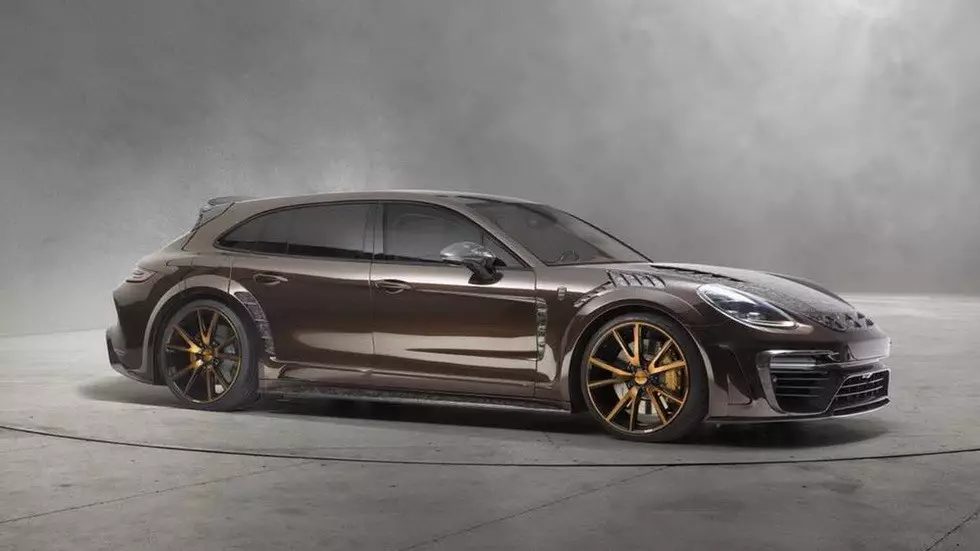 Stilvoller und schneller Wagen: Porsche Panamera Sport Turismo von Mansory 24993_1