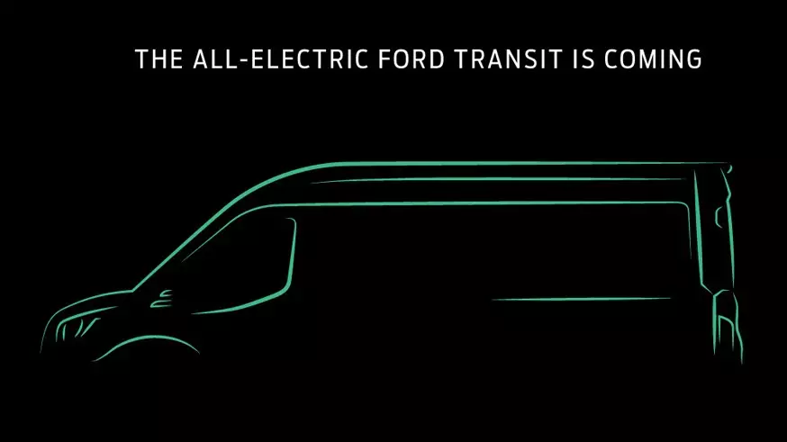 Ford está preparando a versión eléctrica de tránsito. Iniciar as vendas programadas a finais de 2021 25370_1