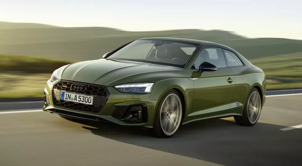 Audi A5ファミリーを更新しました：150強力なモーターなしではありませんが、その構成は今豊かです 25646_7