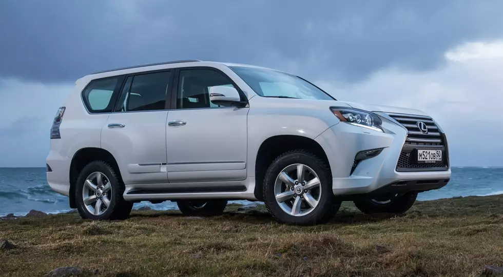 In die foto: Lexus GX