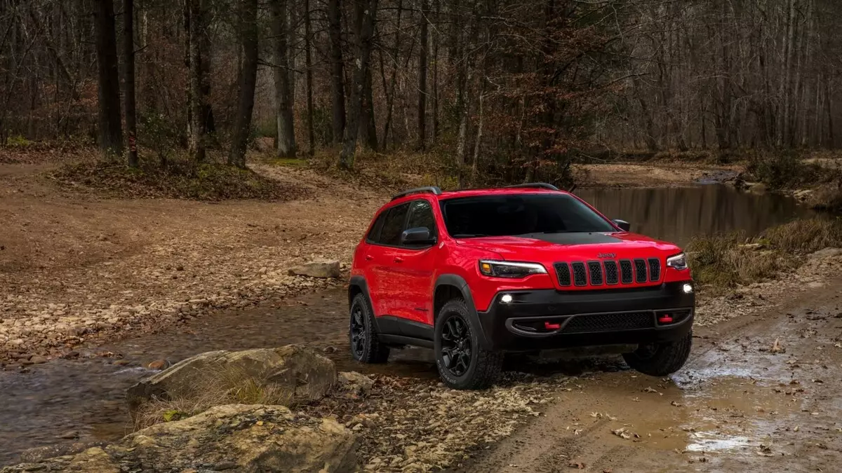 Päivitetty Jeep Cherokee Trailhawk