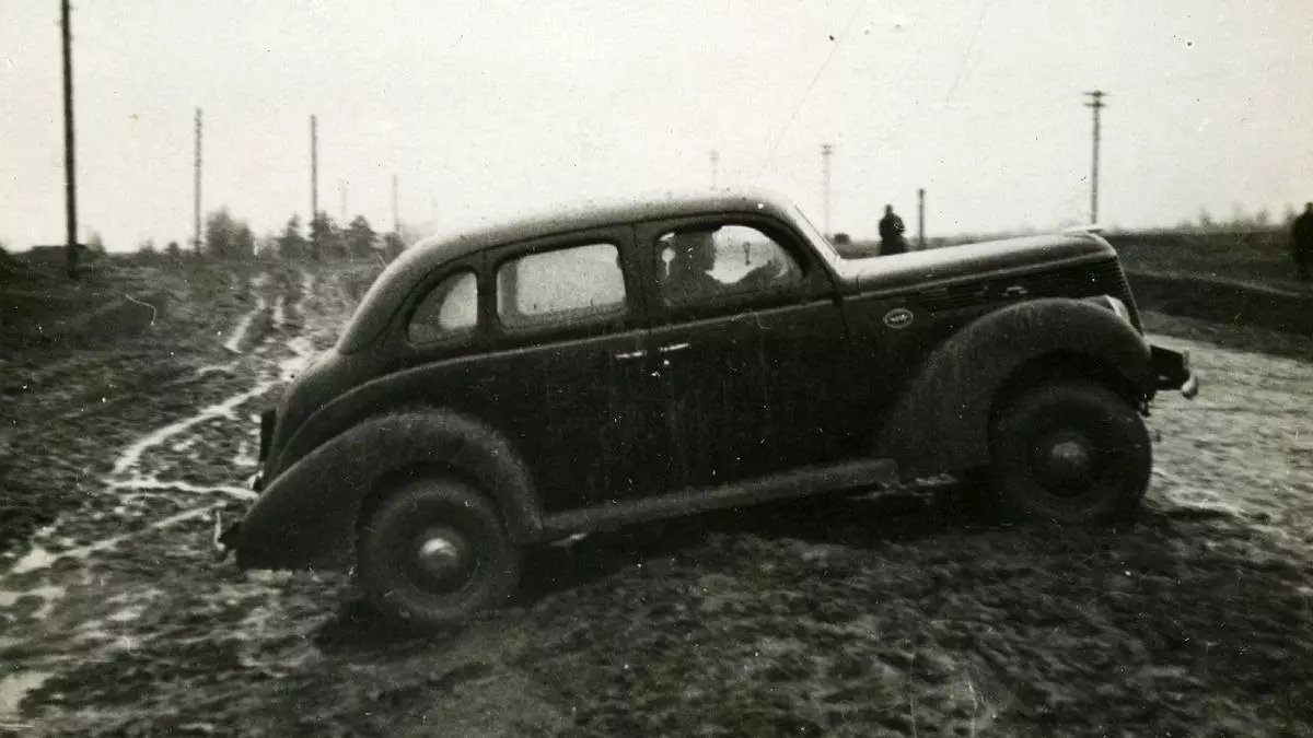 Soviet GAZ-61がオフロードアメリカンマルモンヘリリントンLD-2を獲得する方法 26083_11