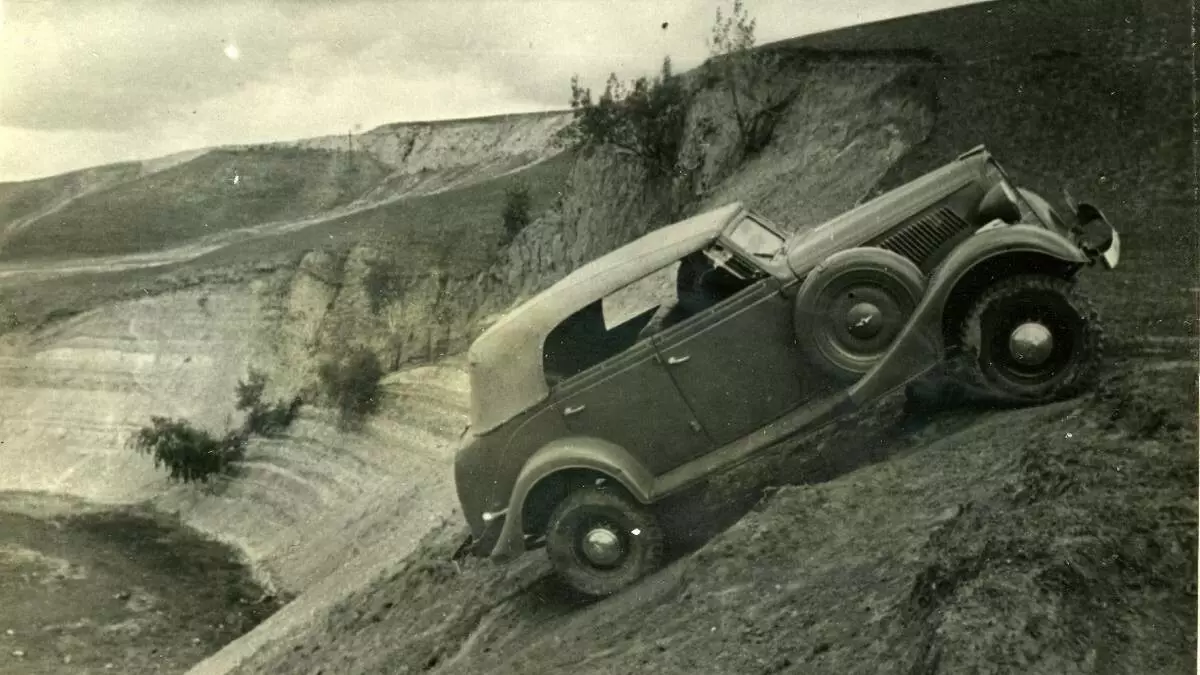 Soviet GAZ-61がオフロードアメリカンマルモンヘリリントンLD-2を獲得する方法 26083_5