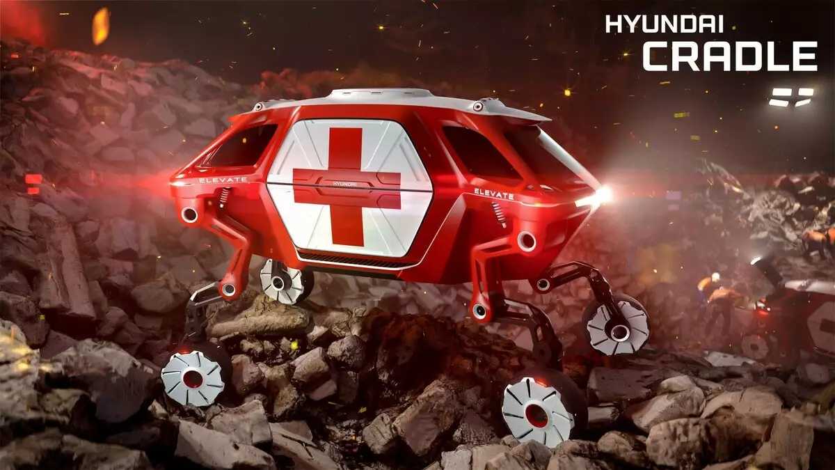 Kepada Apocalypse sudah siap: Hyundai memperkenalkan SUV yang sempurna 26248_8